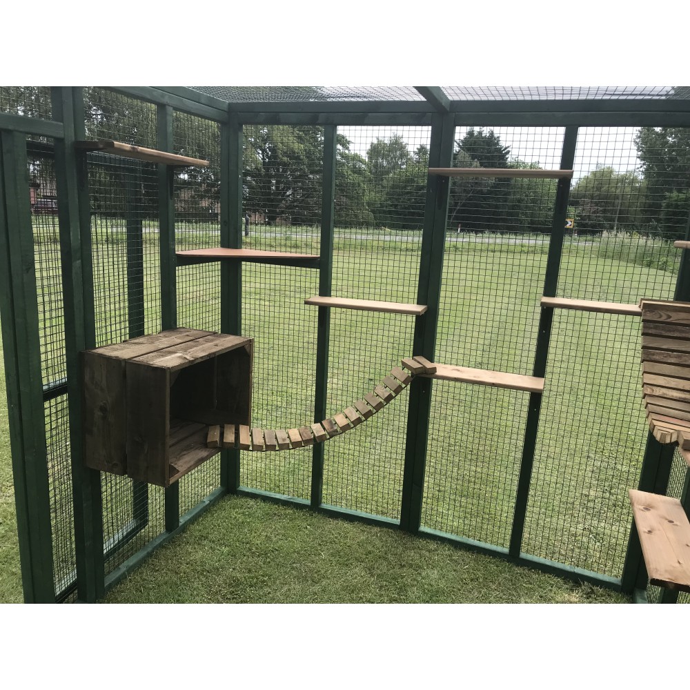 PVC Cat Play Pen 6ft x 9ft - 694green