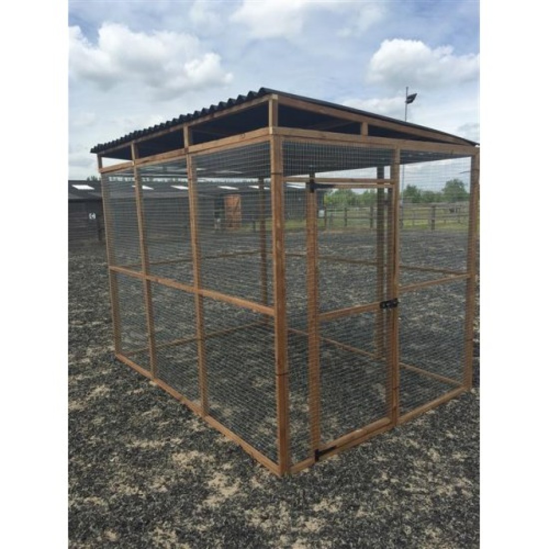 6ft x 9ft high Aviary run Chicken - Rabbits - Puppy - Dogs - Cats ...